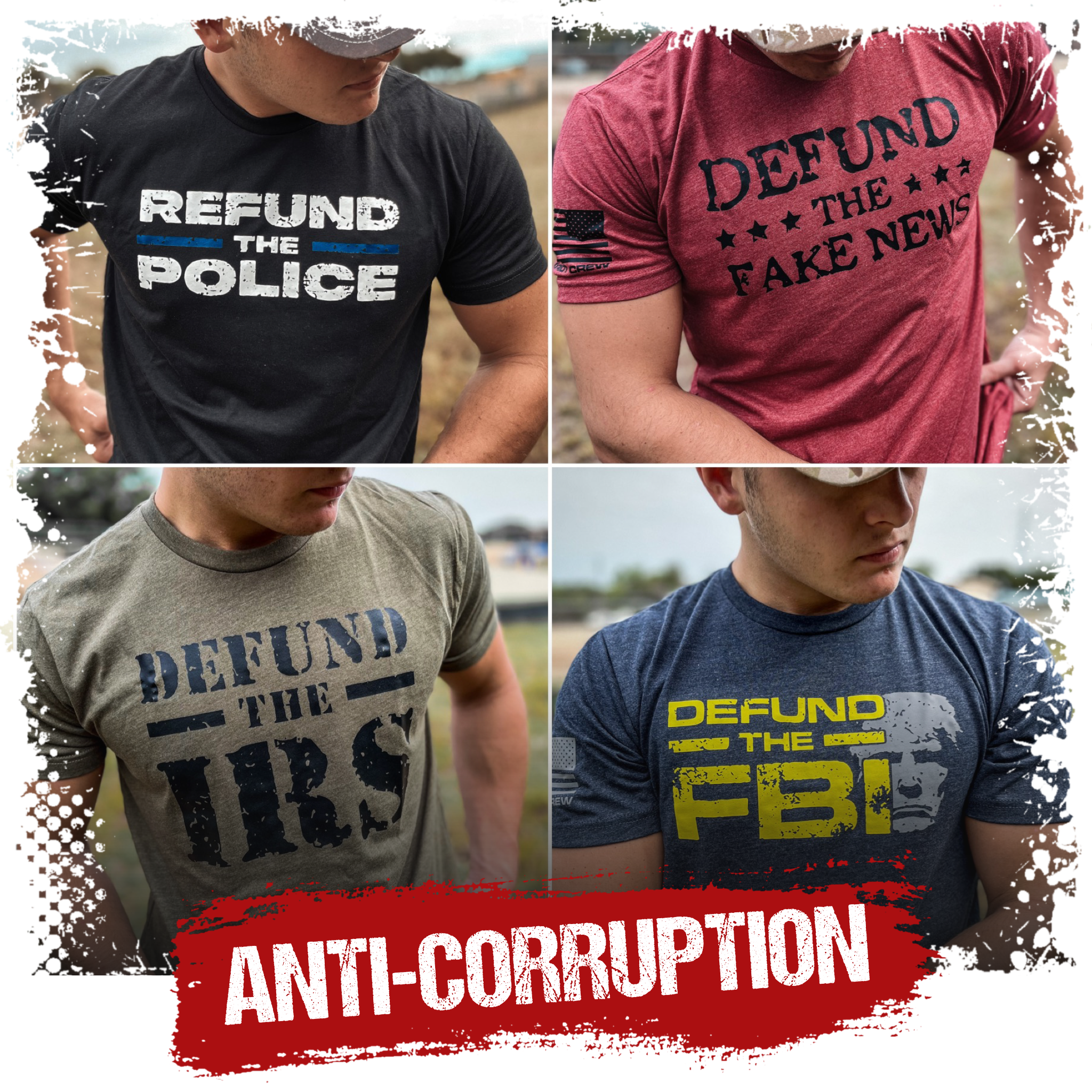 Anti-Corruption T-Shirts | Patriot Crew
