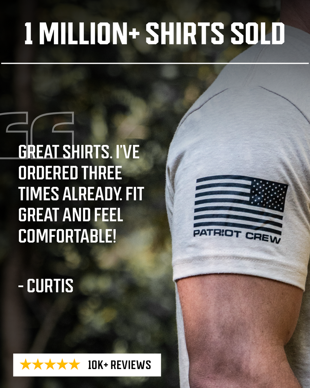 "Set For Life" Flag T-Shirt (20 Pack)